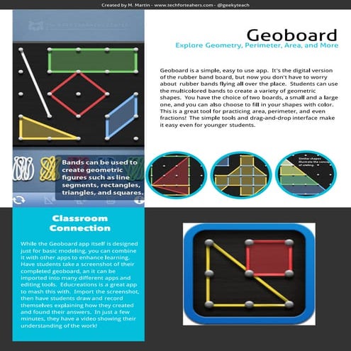 Geoboard App Review | PDF