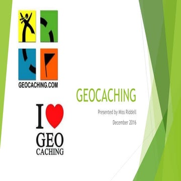 Geocaching | PPTX