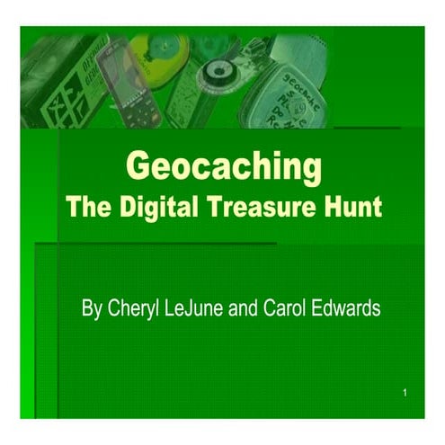 Geocaching Merit Badge | PPT