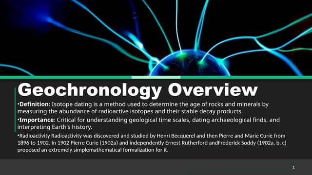 Determining Geologic Time Scale using Absolute and Relative Dating ...