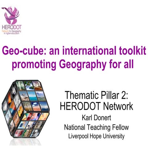 Geocube: Promoting Geography | PPT | Geography | Science