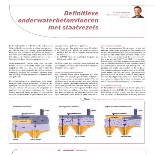 Geotechniek: Definitieve SVOWB-vloeren (december 2016) | PDF