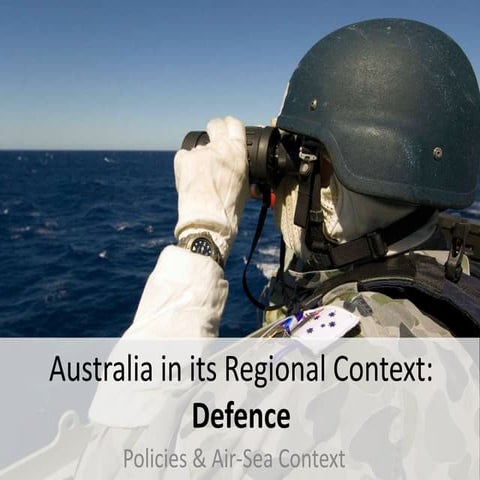 Australia and Asia Geo defence 1 intro | PPTX