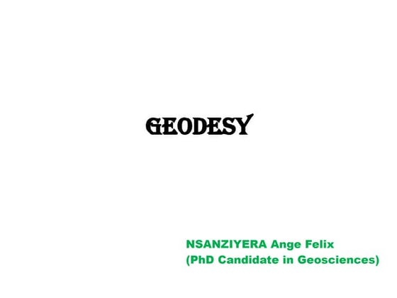 Geodesy - Definition, Types, Uses and Applications | PDF | Geography ...