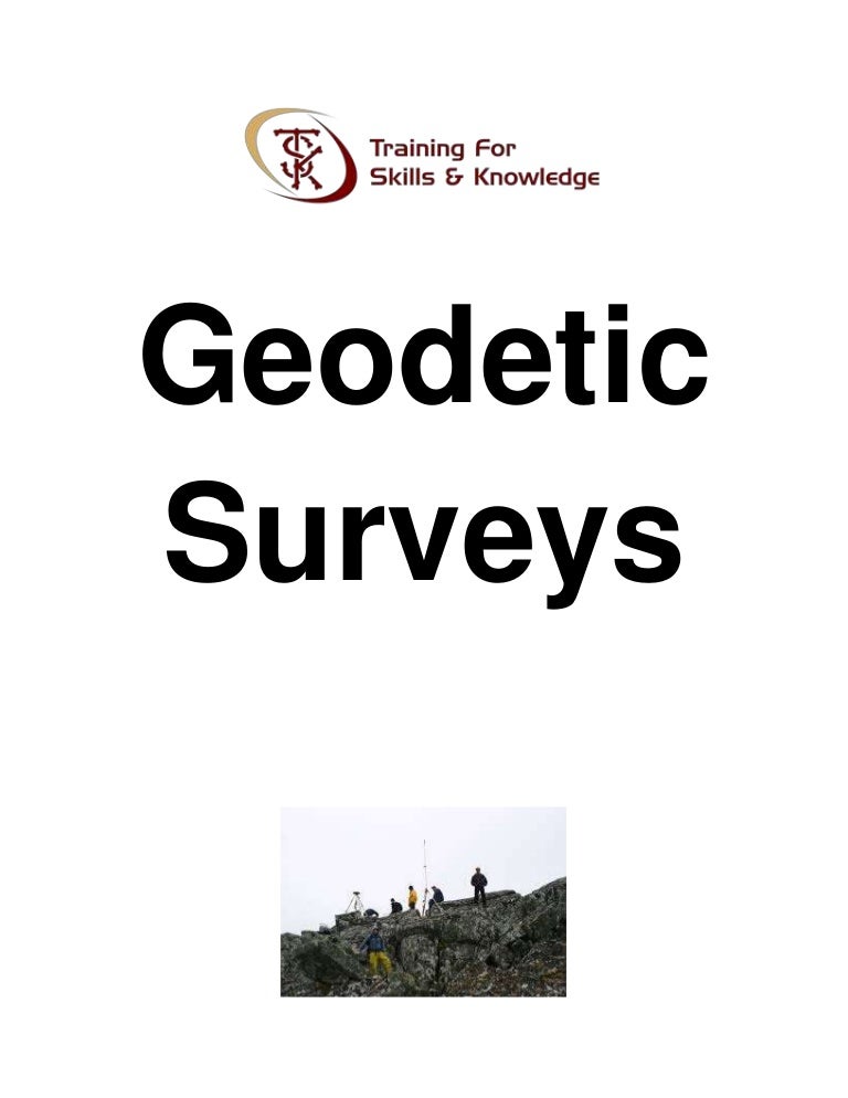Geodetic surveys