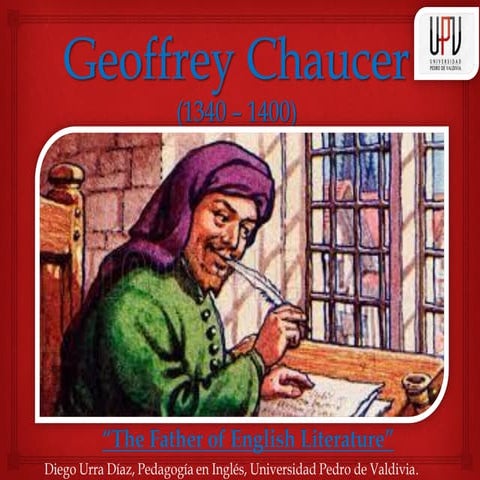 Geoffrey Chaucer "The Father of English Literature" | PDF