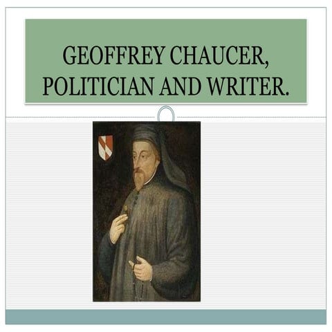 Geoffrey Chaucer.pptx