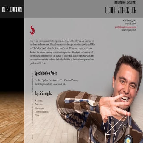 A Pictorial Summary Of My Career Journey - LinkedIn Connection Map | PPT