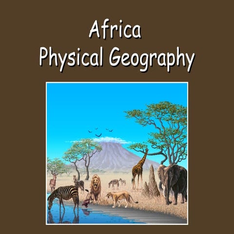 Geog. of africa | PPT