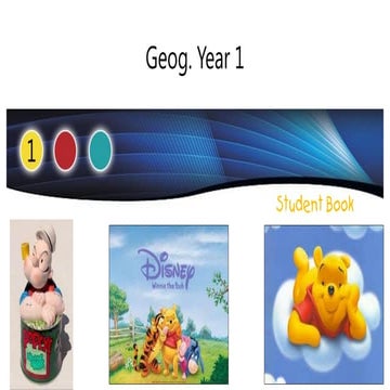 Geog. 1 student book | PDF