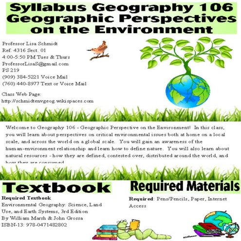 Geog 106 | PDF