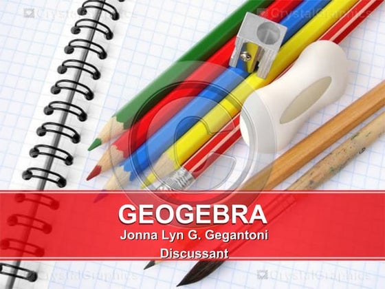 1) Introduction to GeoGebra-PPT | PPTX