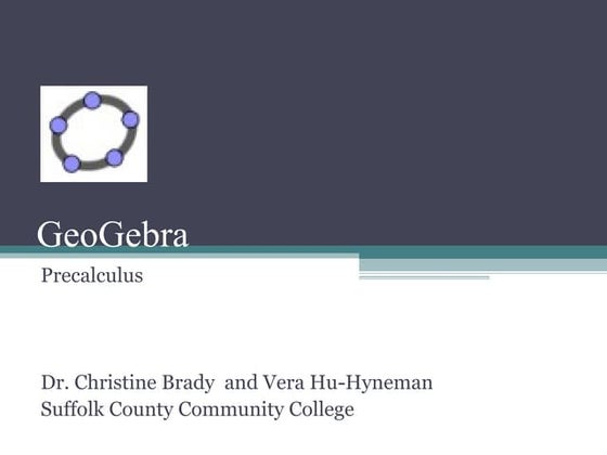 Geogebra | PPT