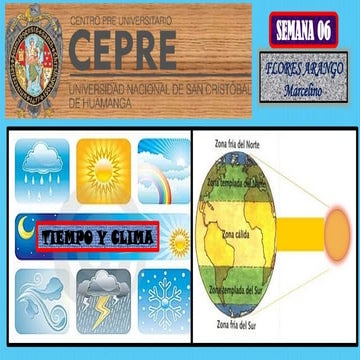 Tiempo y clima 3º eso | PPTX