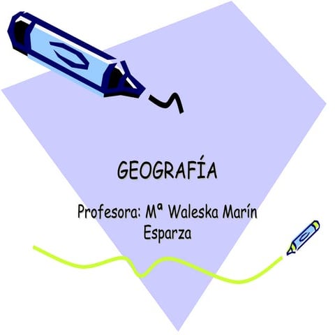 Geografía matemática | PPT