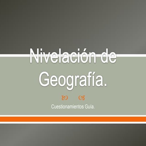 GEOGRAFIA 2 PARA ALUMNOS DE BACHILLERATO | PPTX