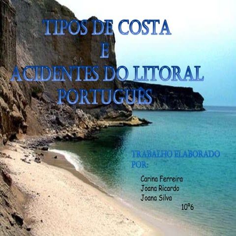 Os diferentes aspetos da costa | PPTX