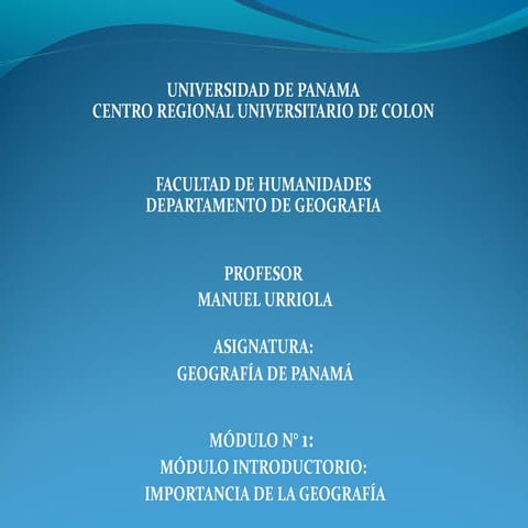 Geografia de panama | PPT
