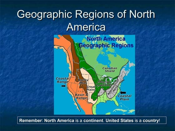 Physical region of north america | PPT