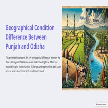Geographical-Condition-Difference-Between-Punjab-and-Odisha.pptx