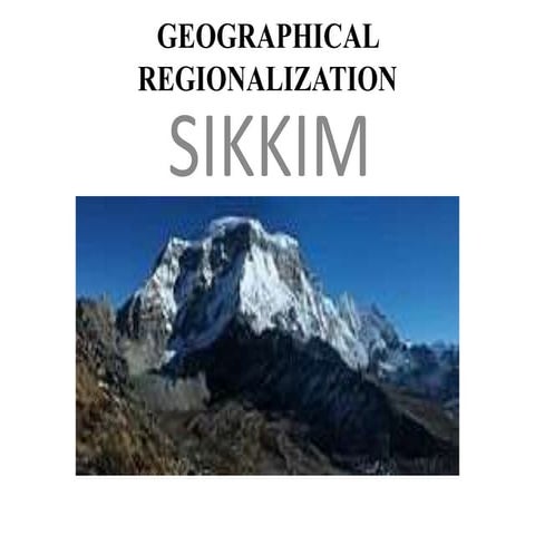 Mineral resources in Sikkim ppt | PDF