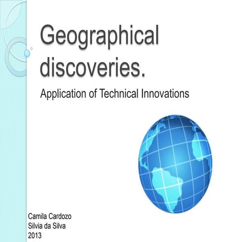 Geographical discoveries | PPT