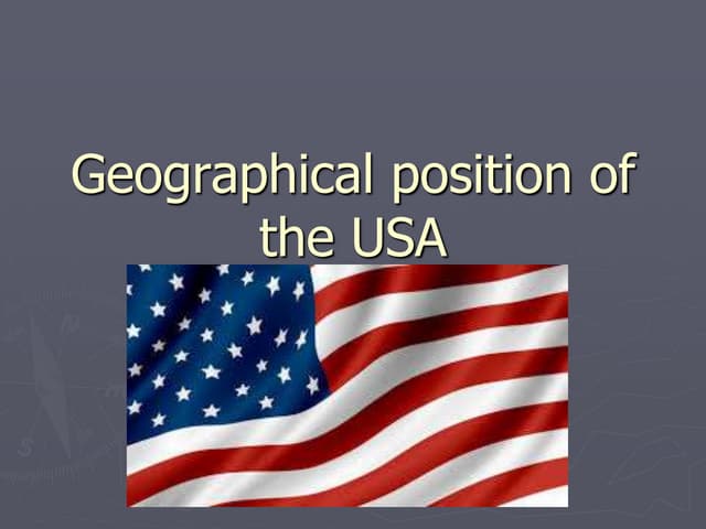 The Land And Physical Geography Of North America | PPTX