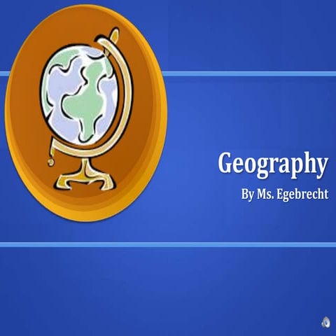 Geography | PPTX
