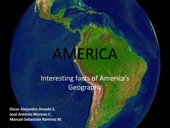 Central america geography | PPT | South America Travel | Travel Locations