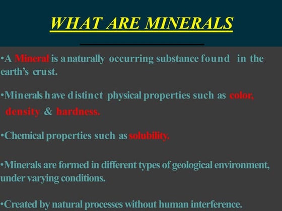 Introduction to Mineral Processing | PPTX