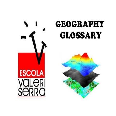 Geography Glossary. Team A | PPT