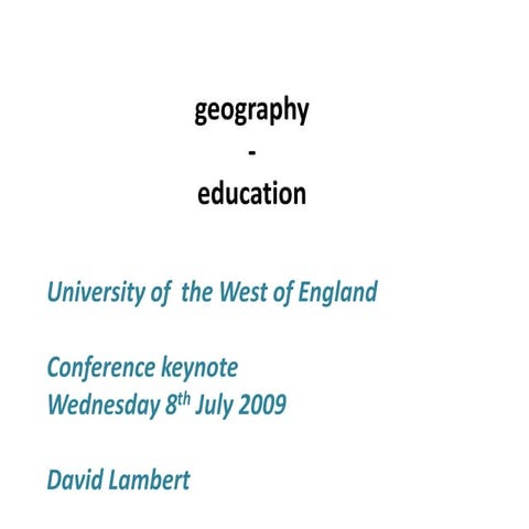 Bridging the divide: teaching about migration and drawing on academic ...