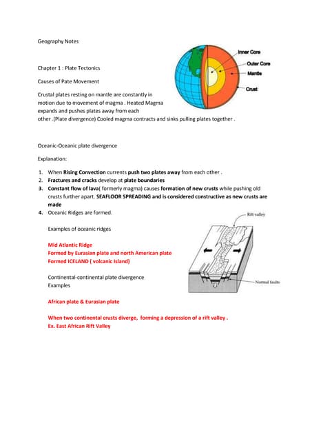 Convergent boundaries | PPT | Geography | Science