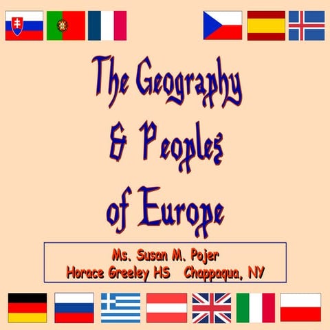 Geography ofeurope | PPT