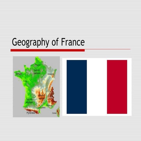 Geography of france | PPT