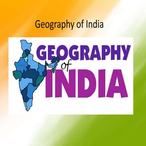 Geography of india Quiz | PPTX