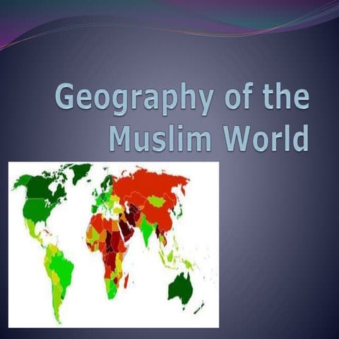 Geography of islamic world | PDF