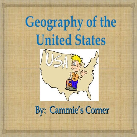 Geography of the u.s 4 regions | PPT