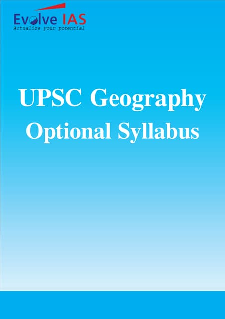1656490276_Geography Syllabus_Final (1).pdf | Agriculture | Industries