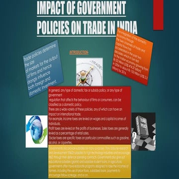 “ROLE OF GOVERNMENT IN INTERNATIONAL TRADE” | PPTX