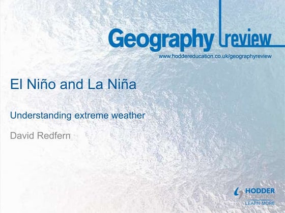 El nino And La Nina Prevention Powerpoint For School | PPT