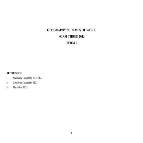 Geography Scheme Form 3.doc