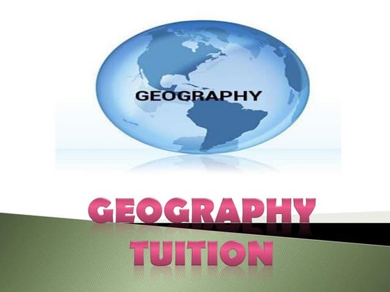 Geography Tutor | PPT