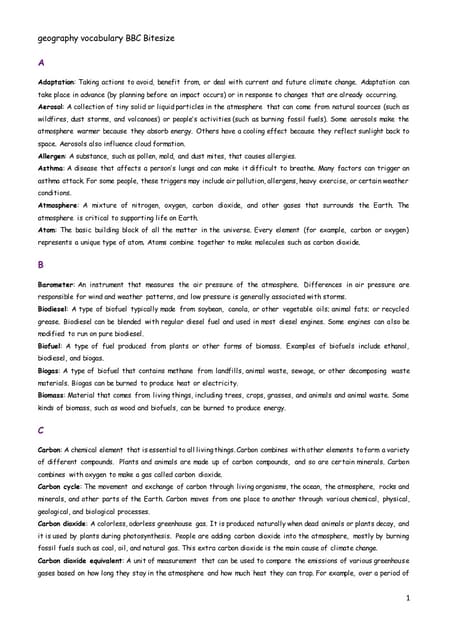 Environment Vocabulary .pdf