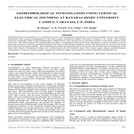 Application of vertical electrical sounding and horizontal profiling ...