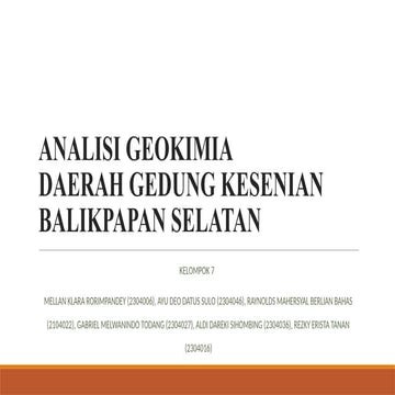 GEOKIMIA_kelompok 7 perkuliahan mig.pptx