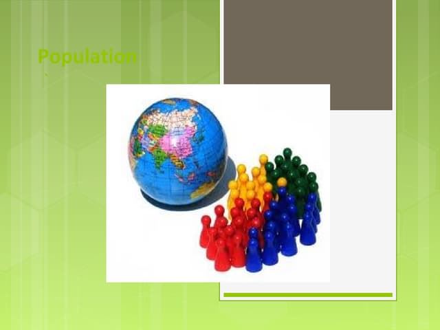 Factors Affecting the Distribution & Density of Population | PDF ...