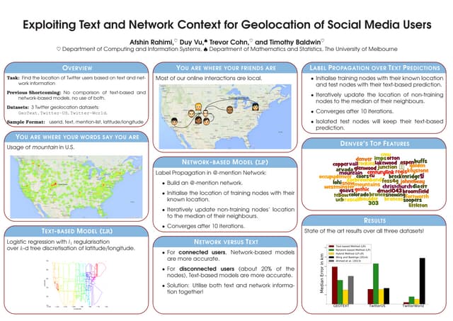 Geolocation Twitter Text Network Pdf Social Networking Internet
