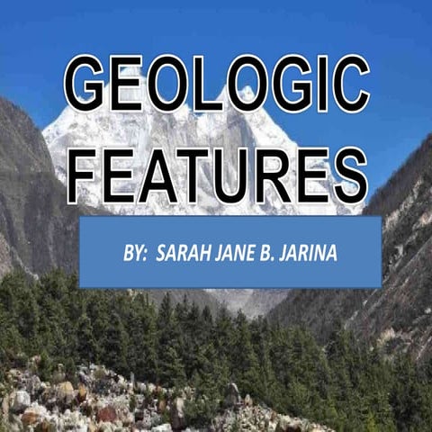 Geologic features (Trench, Atoll, Rift Valley and Lake) | PPTX