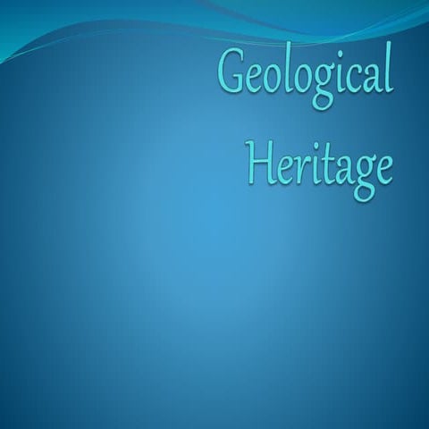 Geological | PPTX